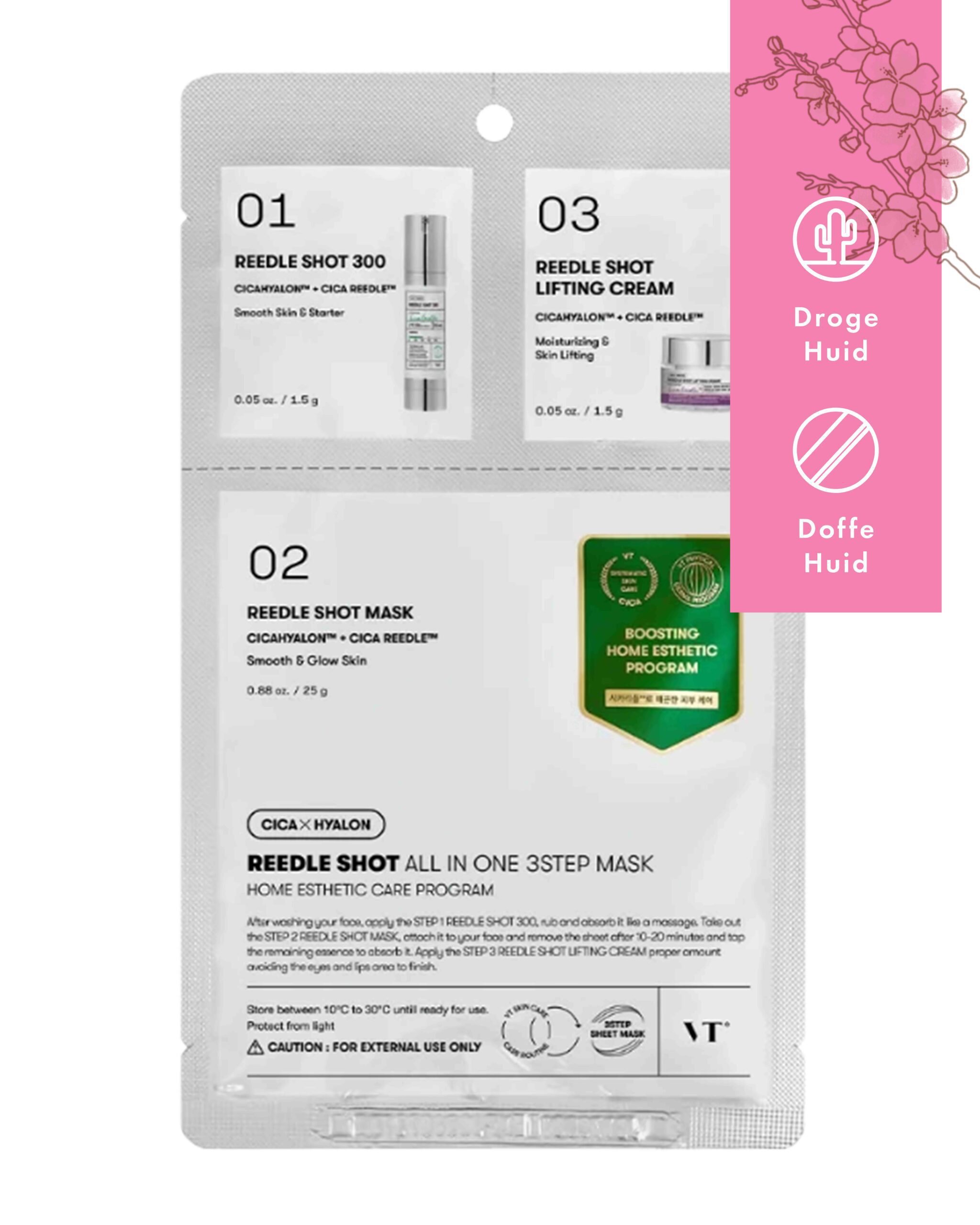 VT | Reedle Shot All In One 3Step Mask | - ST Beauty House